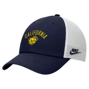 Nike College Unstructured Trucker Cap - Blue