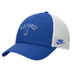Nike College Unstructured Trucker Cap - Blue