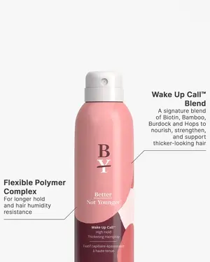 BETTER NOT YOUNGER Wake Up Call Hairspray