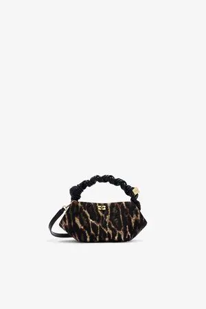 GANNI Metallic Cloque Mini Bou Bag - Bronze