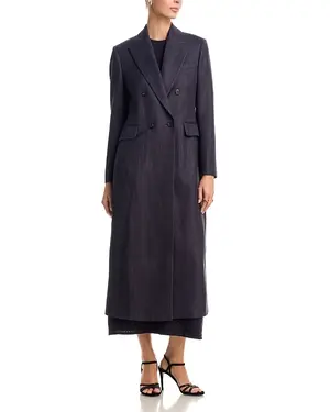 Eleventy Wool Blend Duster Coat