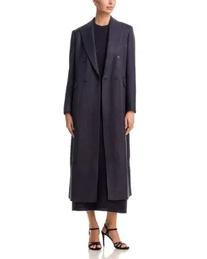 Eleventy Wool Blend Duster Coat