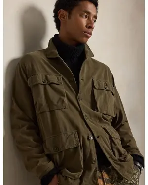 Polo Ralph Lauren Moleskin Cotton Utility Jacket