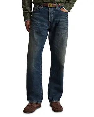 Polo Ralph Lauren Vintage Classic Straight Fit Cotton 32 Jeans - Camden