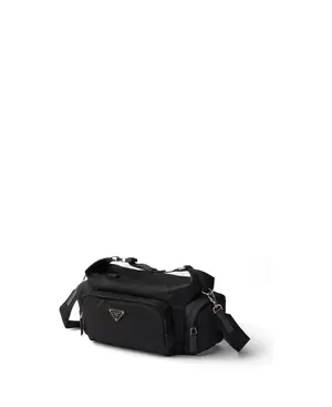 Prada Re-nylon And Saffiano Leather Shoulder Bag