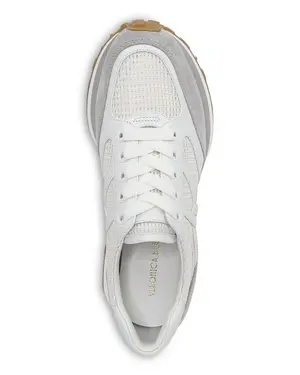 Veronica Beard Valentina Mesh Slip On Sneakers