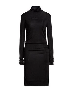 Karl Lagerfeld Mini Dress Size Nylon, Metallic Fiber, Elastane - Black
