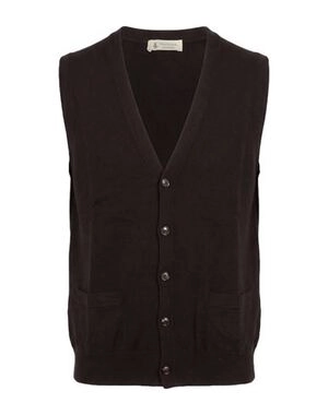 PIACENZA CASHMERE 1733 Cardigan Dark Size Cashmere - Brown