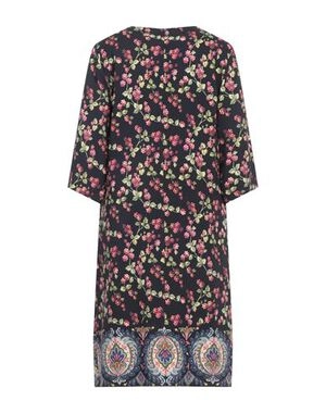 Etro Midi Dress Midnight Size Viscose, Elastane