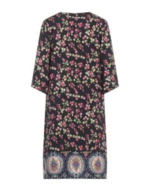 Etro Midi Dress Midnight Size Viscose, Elastane