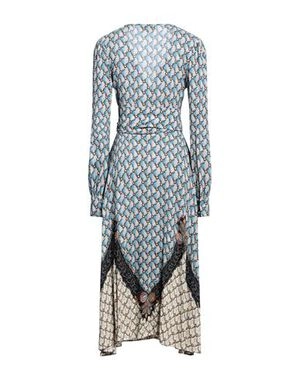 Etro Midi Dress Size Viscose, Elastane