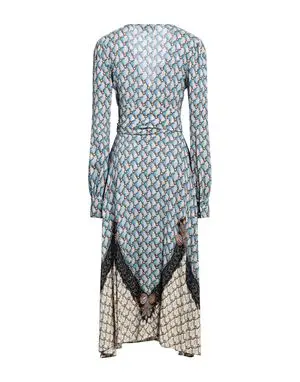 Etro Midi Dress Size Viscose, Elastane