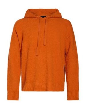 ROBERTO COLLINA Sweater Plum Size Merino Wool - Orange