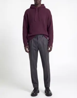 ROBERTO COLLINA Merino Wool Textured Hoodie