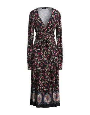 Etro Midi Dress Midnight Size Viscose