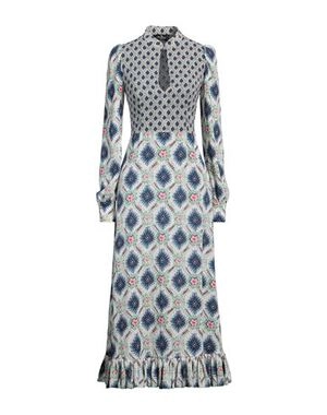 Etro Midi Dress Size Polyester, Elastane - Navy