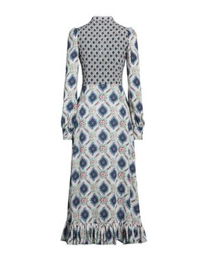 Etro Midi Dress Size Polyester, Elastane