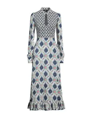 Etro Midi Dress Size Polyester, Elastane