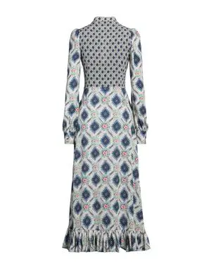 Etro Midi Dress Size Polyester, Elastane