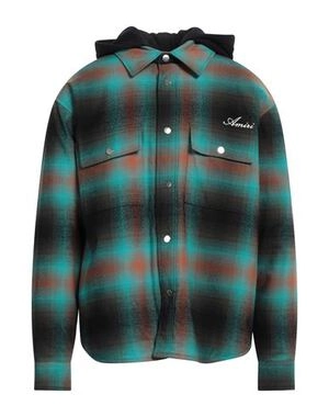 Amiri Jacket Emerald Size Cotton - Green
