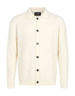 Tagliatore Virgin Wool Cardigan - Ivory