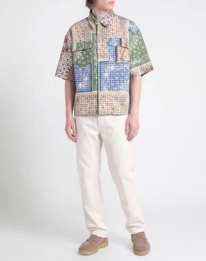 Rhude Shirt Size Linen, Cotton