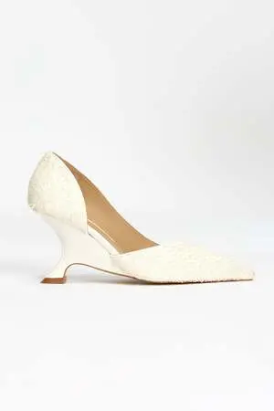 Acler Caro Heel - Ivory