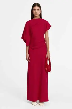 Acler Lansvale Maxi Dress - Berry