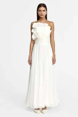 Acler Penda Maxi Dress - Ivory