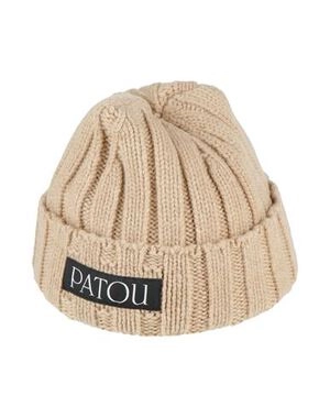 PATOU Hat Sand Size Wool, Cashmere - Beige