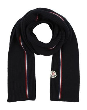 Moncler Scarf Midnight Virgin Wool - Blue