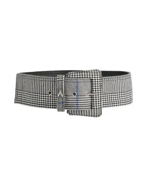 Patrizia Pepe Jacquard Glen Plaid Wide Belt