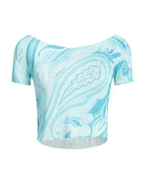 Etro Sweater Azure Size Viscose - Blue