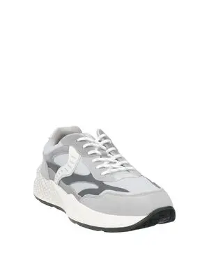 VOILE BLANCHE Leather And Textile Sneakers