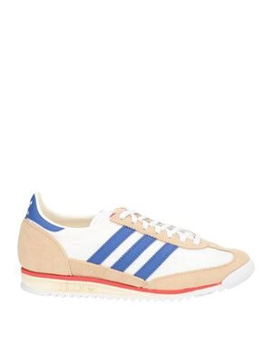 ADIDAS ORIGINALS Sneakers Size Leather, Textile Fibers - White