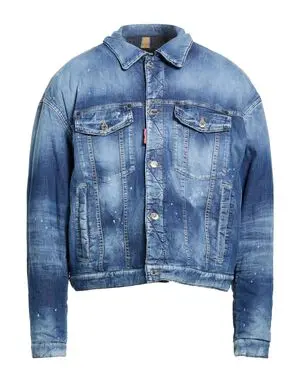 Dsquared2 Denim Outerwear Size Cotton, Elastane
