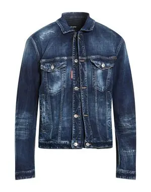 Dsquared2 Denim Outerwear Size Cotton, Elastane