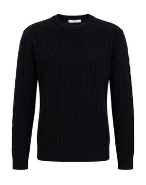 MASQ Sweater Azure Size Wool - Black
