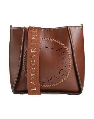 Stella McCartney Cross-body Bag Tan Polyurethane, Polyester, Polyamide