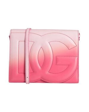 Dolce & Gabbana Cross-body Bag Fuchsia Leather - Pink