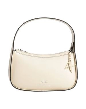 Armani Exchange Woman Handbag Sand Size - Polyurethane Beige