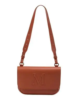 Max Mara Leather Shoulder Bag - Brown
