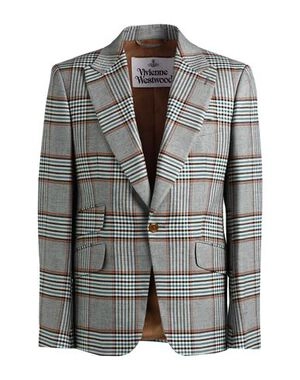 VIVIENNE WESTWOOD Blazer Size Viscose, Virgin Wool, Elastane - Black