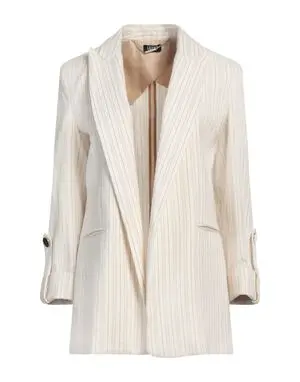 Liu Jo Blazer Ivory Size Linen, Cotton, Viscose