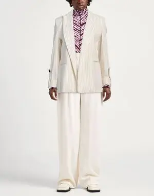 Liu Jo Blazer Ivory Size Linen, Cotton, Viscose