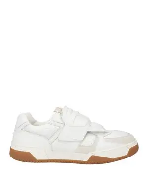 Valentino Garavani Sneakers Size Leather, Textile Fibers - White