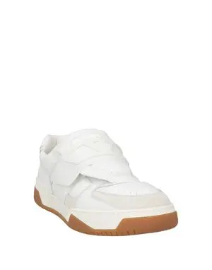 Valentino Garavani Sneakers Size Leather, Textile Fibers - White