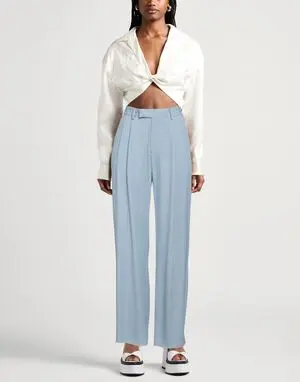 Amiri Pants Deep Teal Size Viscose - Blue