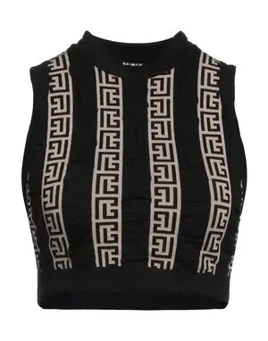 Balmain Top Size Wool, Viscose, Polyamide, Elastane, Polyester