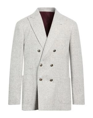 Brunello Cucinelli Blazer Light Size Silk, Wool, Cashmere - Grey